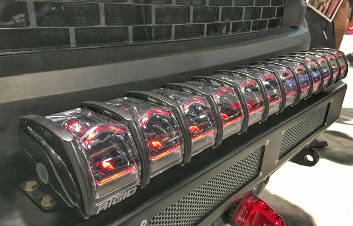 Rigid Adapt - LED Off-Road Lights that have adjustable beam patterns